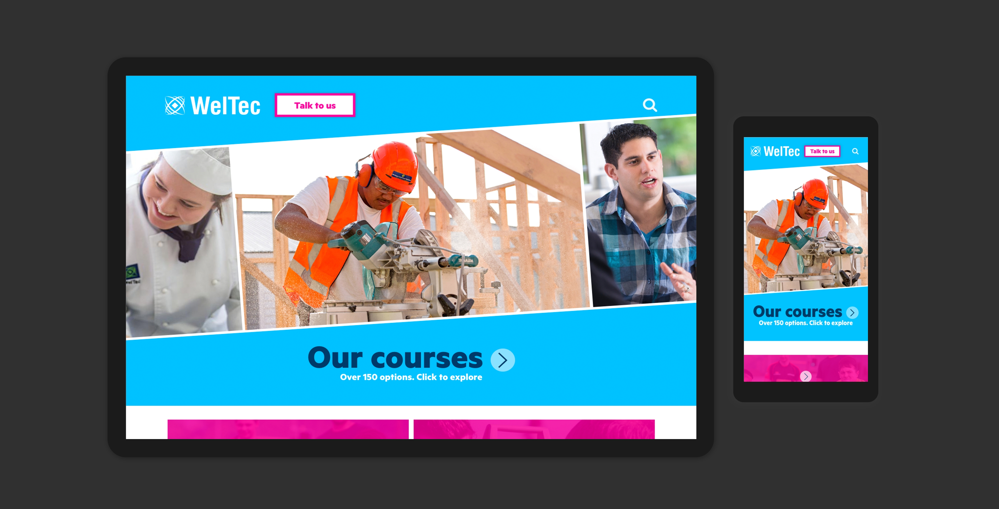 WelTec Student Attraction Platform case study | Chrometoaster